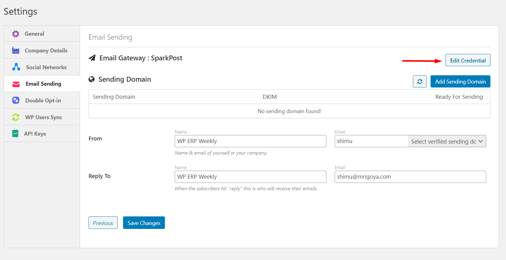 Email (Gateways) - weMail