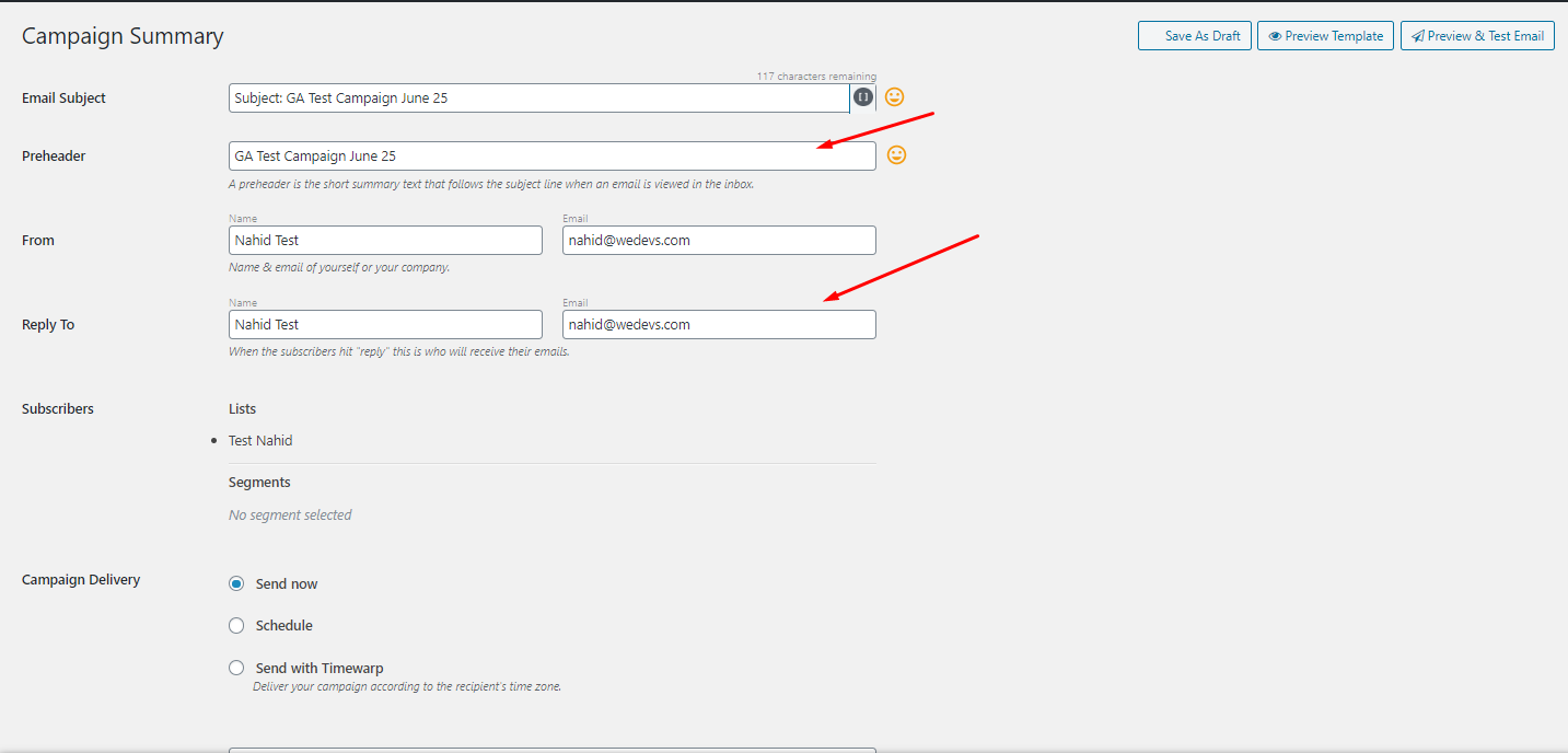 Create campaigns with Google Analytics - weMail