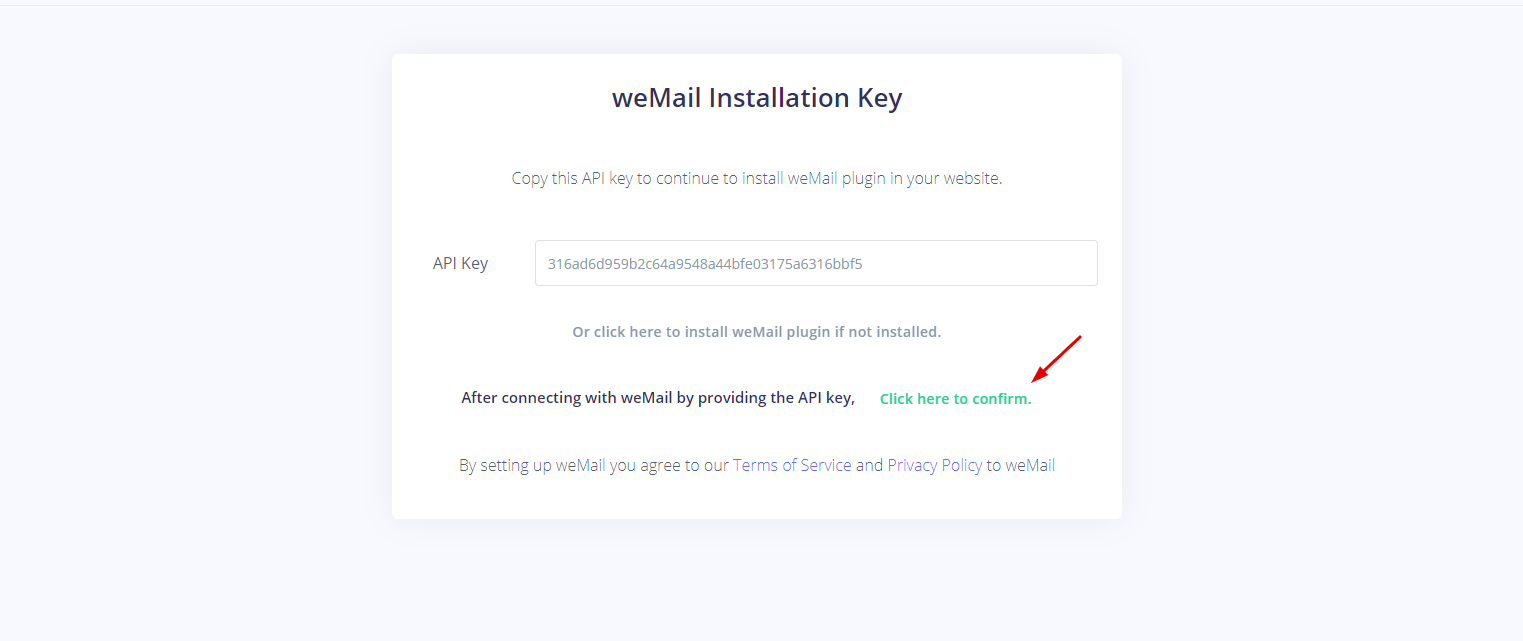 weMail Pro Installation Process - weMail