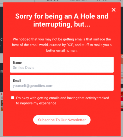 7 Newsletter Sign Up Examples that Converts - weMail