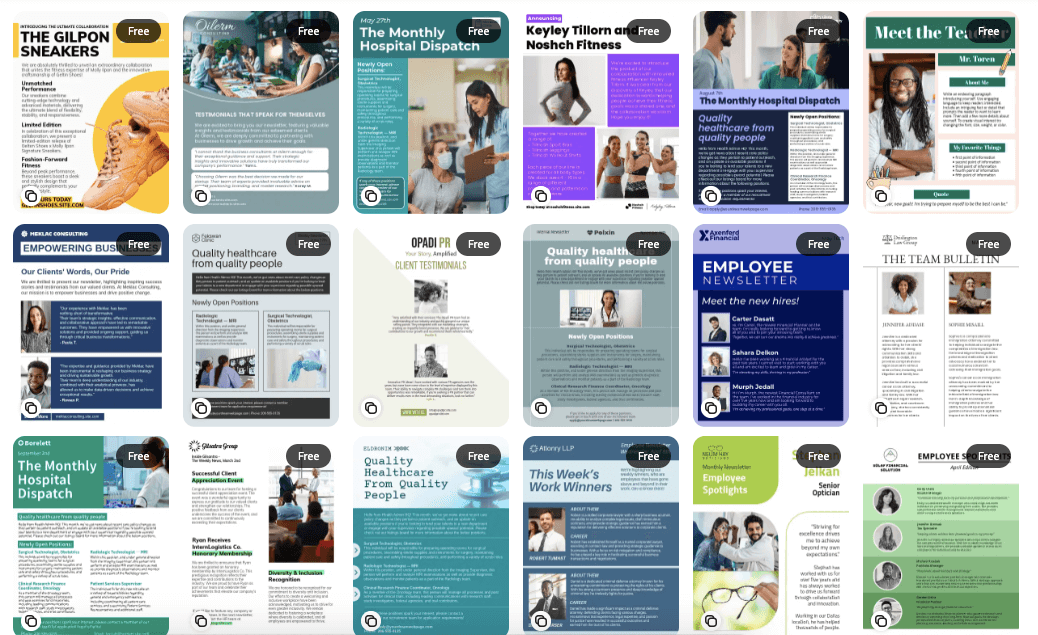 Best Free Newsletter Templates To Use in 2024 - weMail