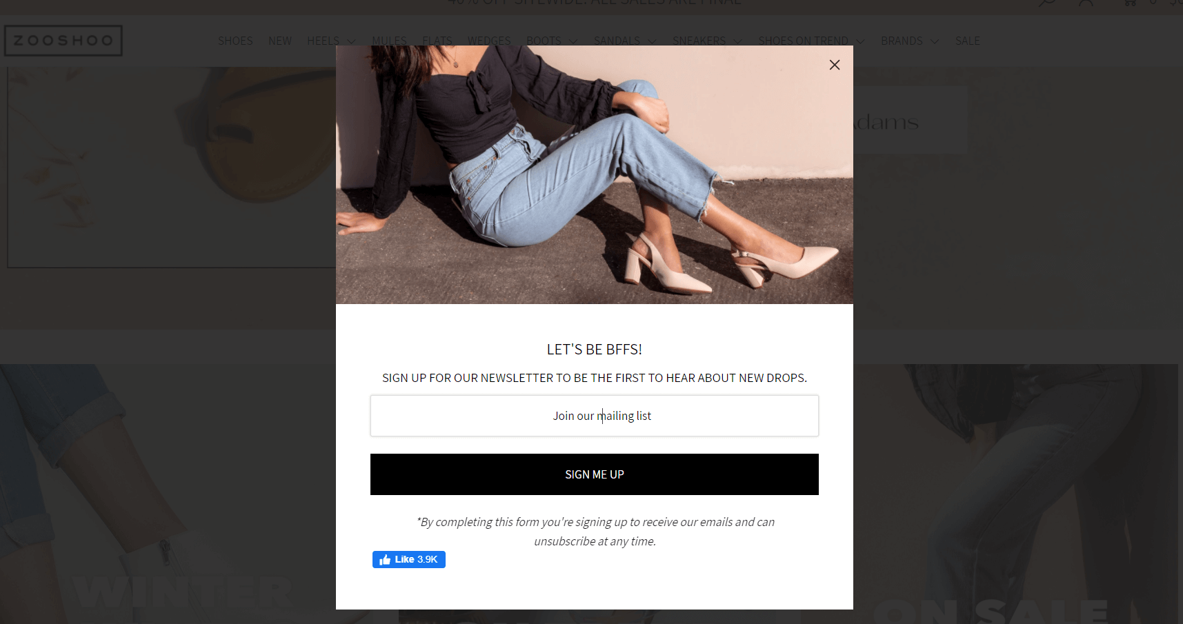 8 Effective Email Popup Examples for Your Website - weMail