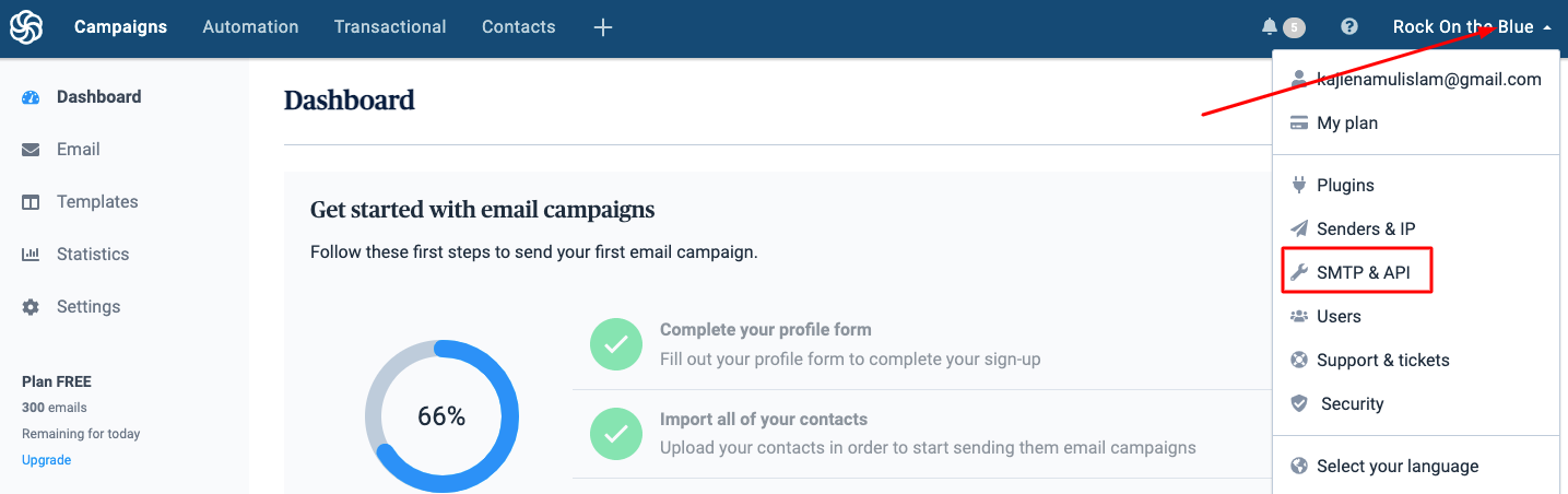 Brevo (Previously Sendinblue) - weMail