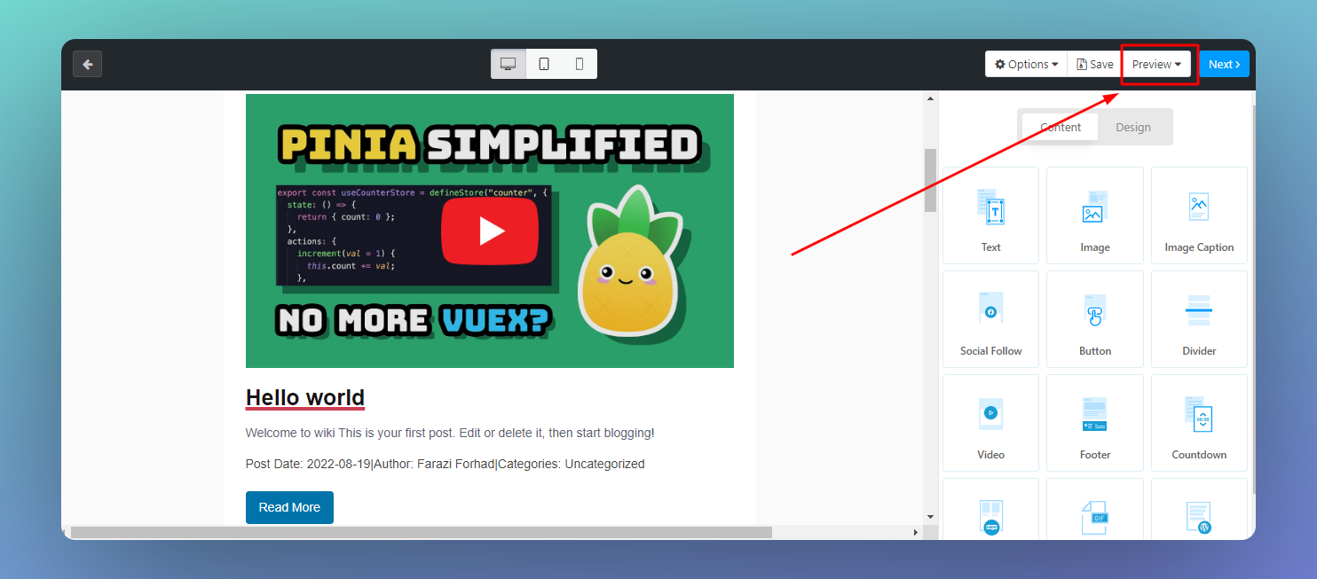 Sending Automated Newsletters For New Wordpress Blog Posts And How To Enable Hyperlink To Post