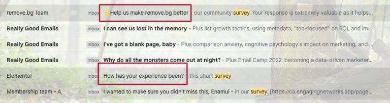 How to Create Survey Invitation Email with Examples - weMail