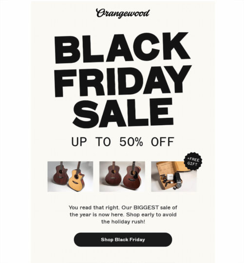 Best Sales Promotion Email Examples to Win Over Your Customers