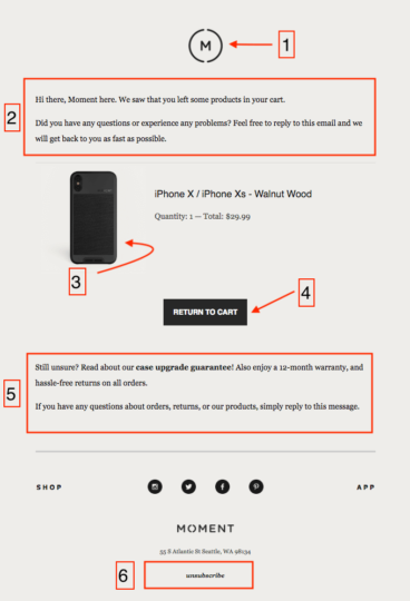 10 Irresistible Abandoned Cart Email Templates to Get Inspiration for ...