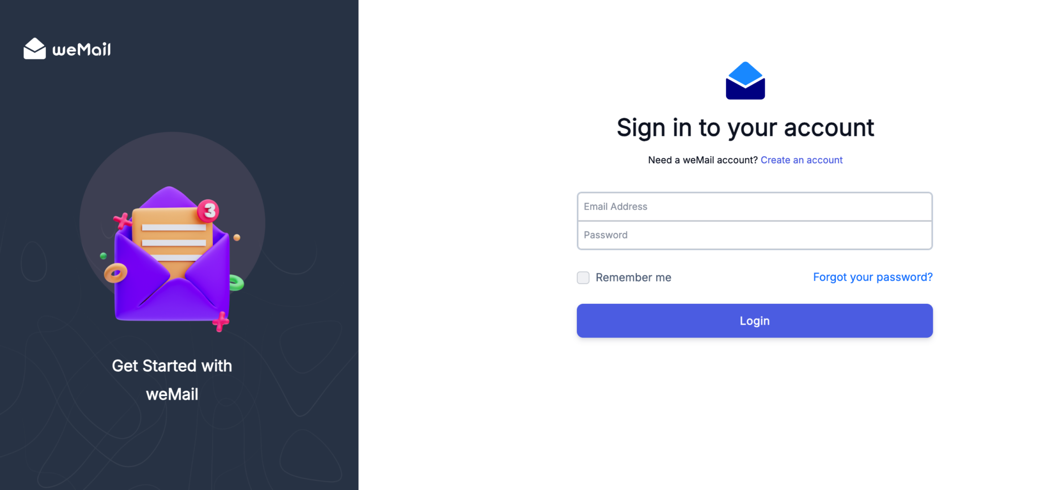 Installation - weMail